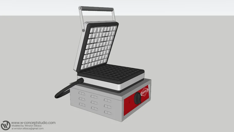 WSE-Waffle Maker Machine | 3D Warehouse