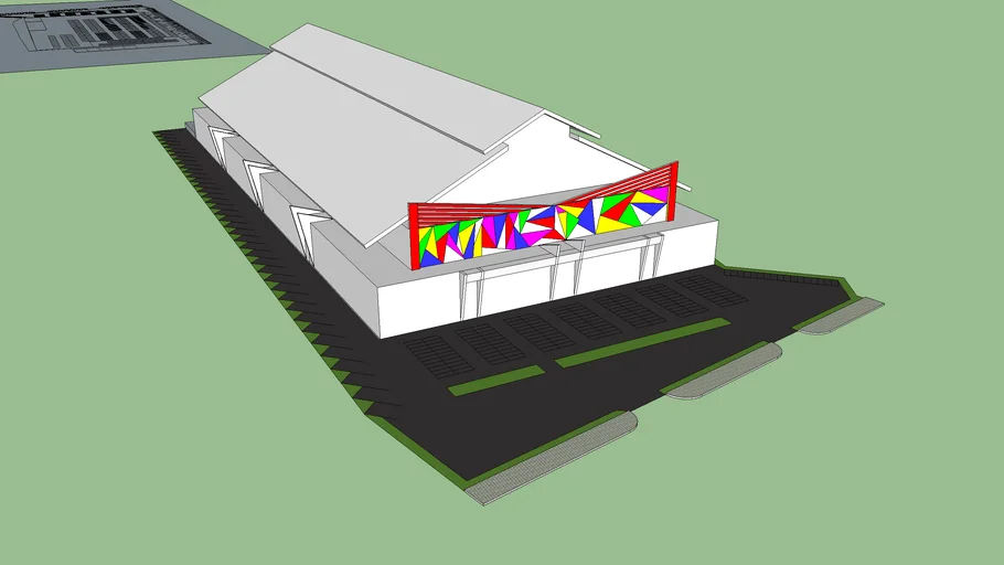 pasar tradisional baruku | 3D Warehouse