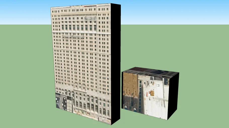 Building in Detroit, MI, USA | 3D Warehouse