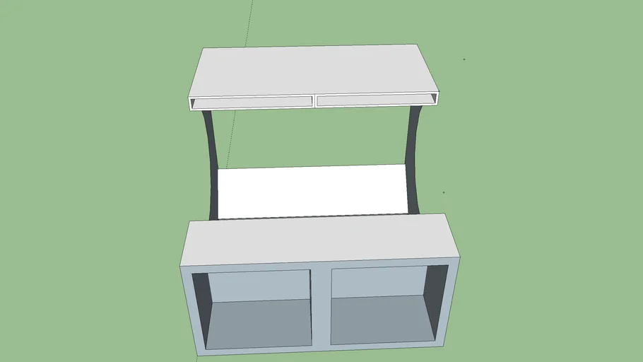 Study Desk | 3D Warehouse