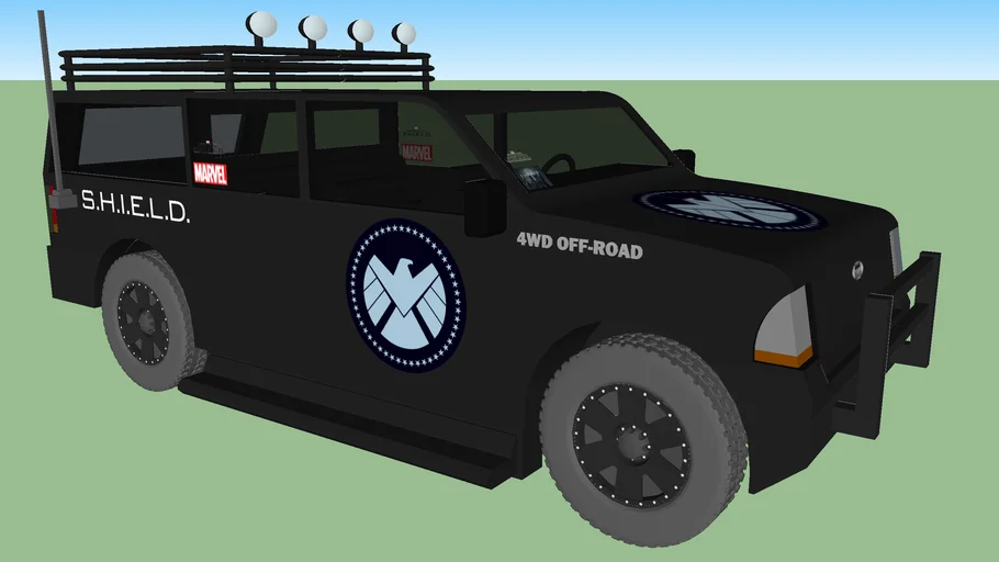 Marvel S.H.I.E.L.D. Car | 3D Warehouse