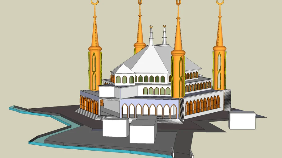 UNIQUE MOSQUE | 3D Warehouse