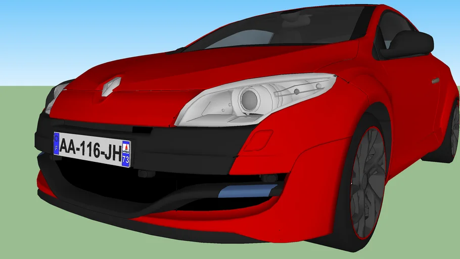 Renault Megane III RS 2013 | 3D Warehouse