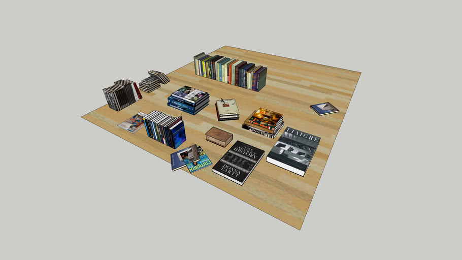 books pack | 3D Warehouse