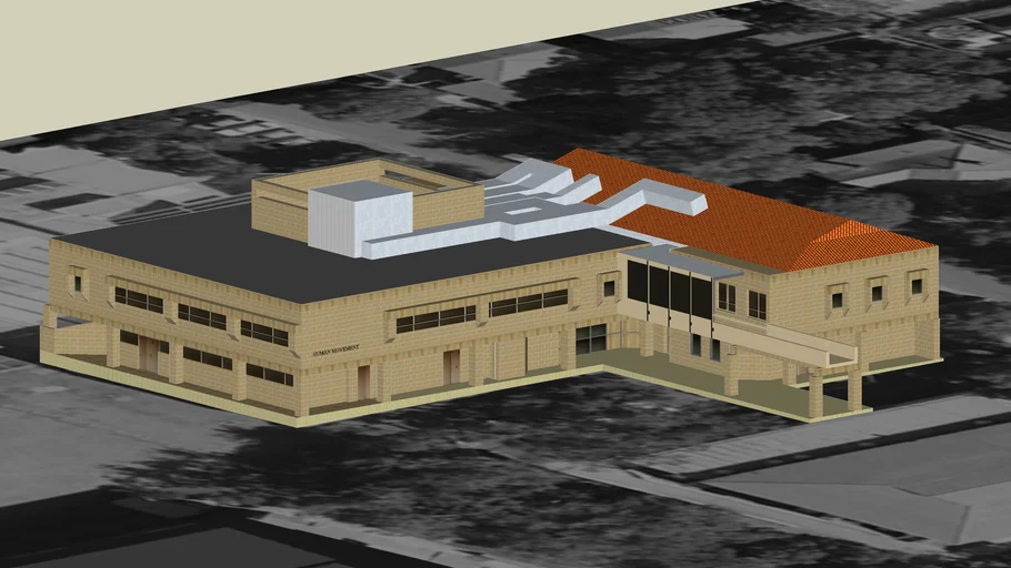 UWA Human Movement, North Wing | 3D Warehouse