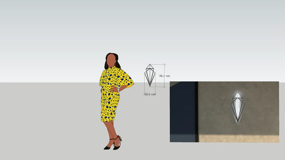 Luminart - Luminária Ruby | 3D Warehouse