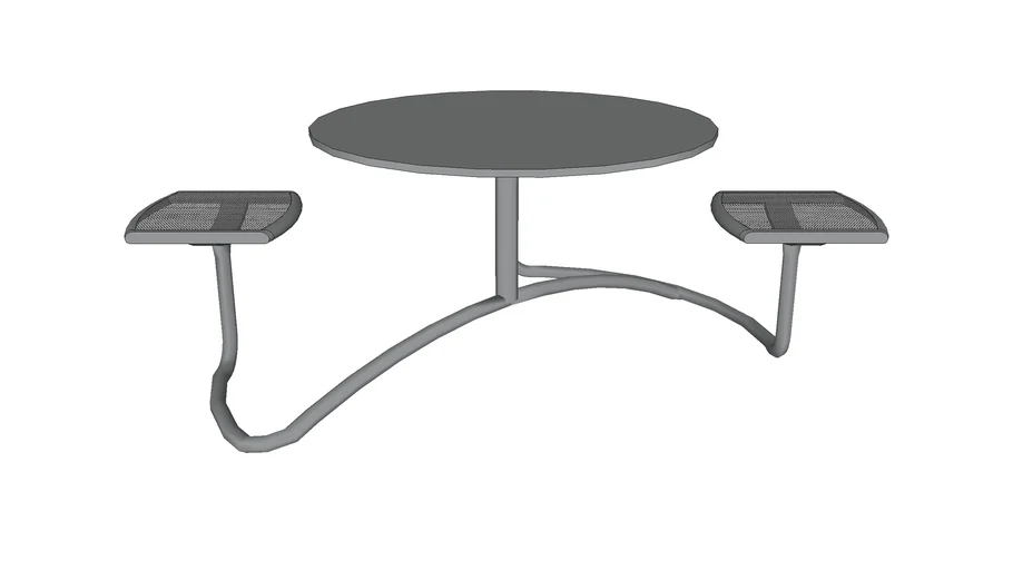 Mingle 3 Seat Table | 3D Warehouse