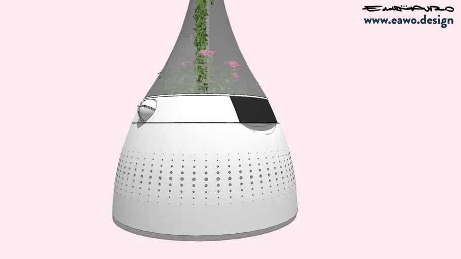 Bonbon. Smart and bio air-purifier | 3D Warehouse