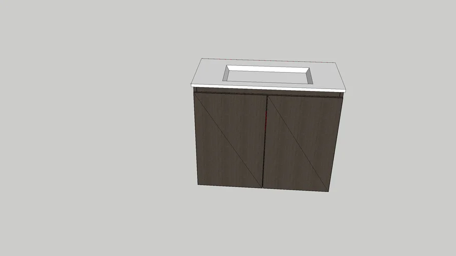 Black Posh Domaine Plus 750mm Wall Hung Vanity Unit Conventional ...