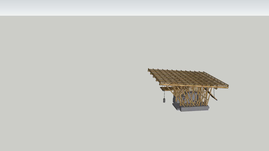 bamboo house | 3D Warehouse