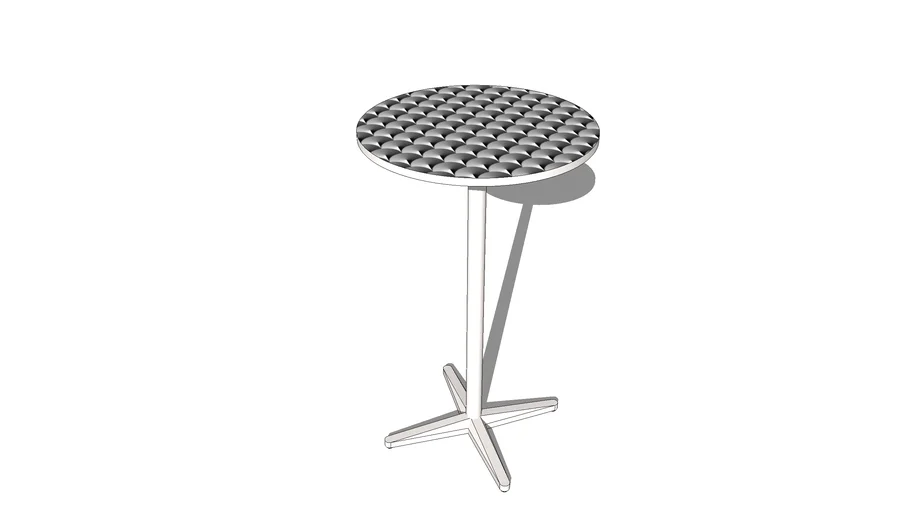 Aluminum Cocktail Table Vray | 3D Warehouse