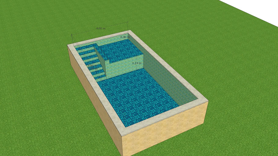 8x4 Pool Mboca | 3D Warehouse