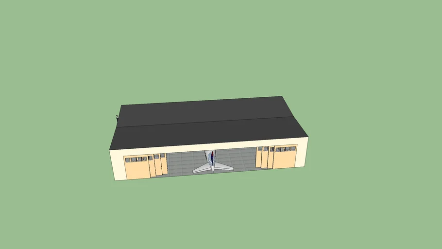 Airline Hangar | 3D Warehouse