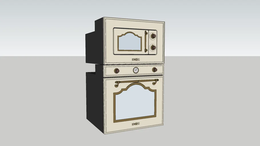 CLASSIC OVEN AND MICROWAVE | 3D Warehouse
