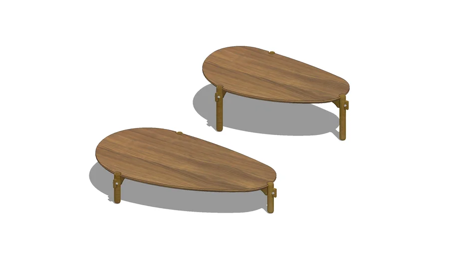 MESA DE CENTRO GOTA MUUI | 3D Warehouse