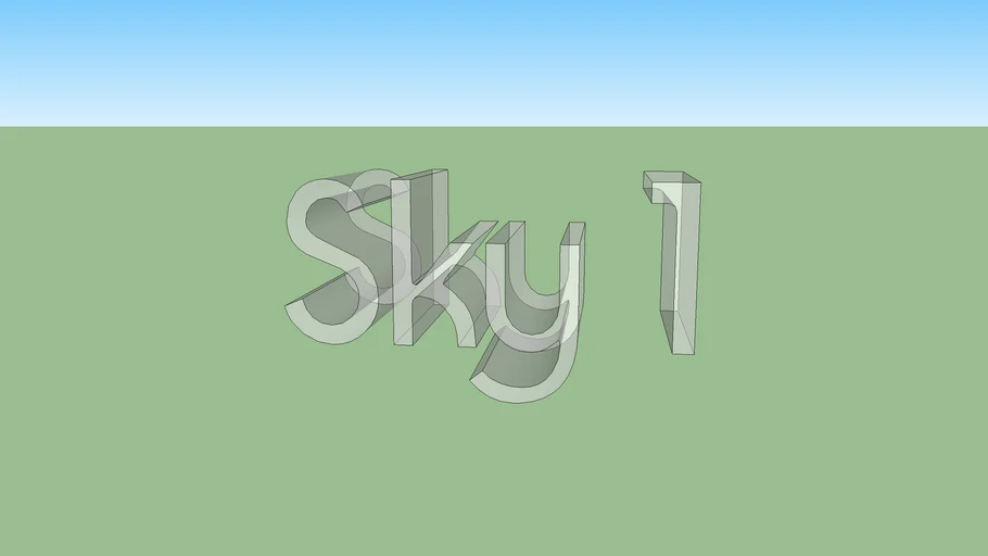 Sky 1 3D Model | 3D Warehouse