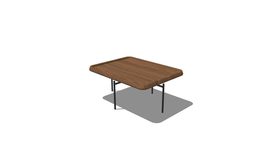 MESA DE CENTRO FLOAT RETANGULAR | 3D Warehouse