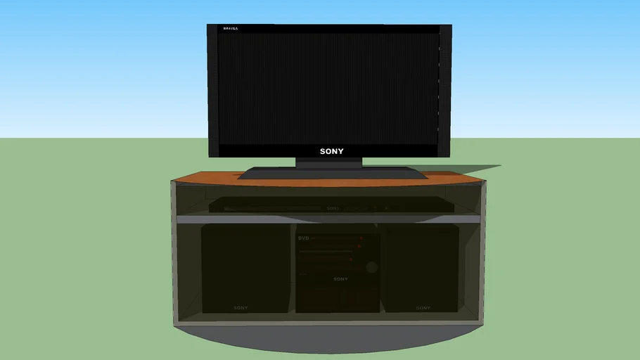SONY BRAVEA tv set | 3D Warehouse