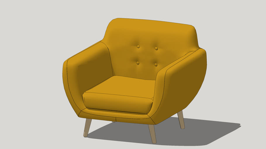 Loa Armchair | 3D Warehouse