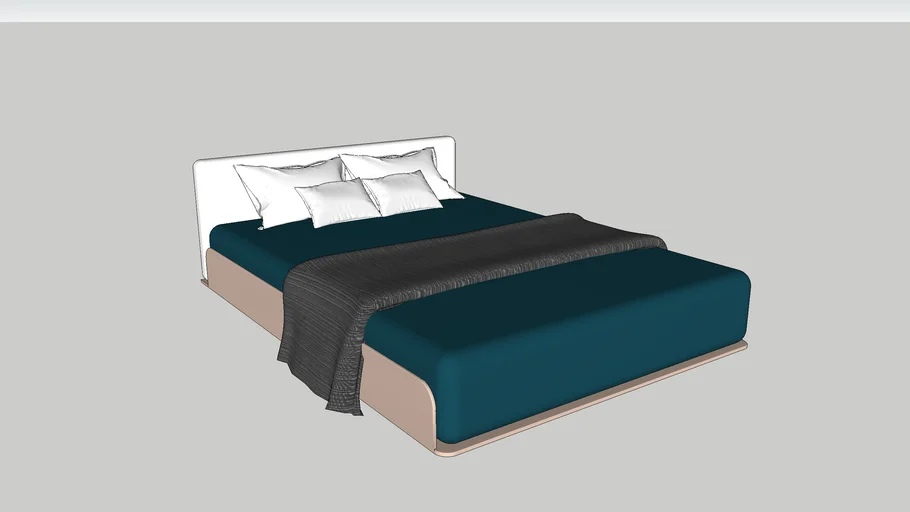 Bed 003 Standard | 3D Warehouse