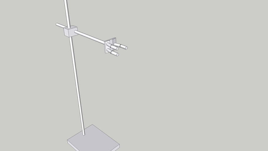 Retort Stands for Lab Experiment apparatus design | 3D Warehouse