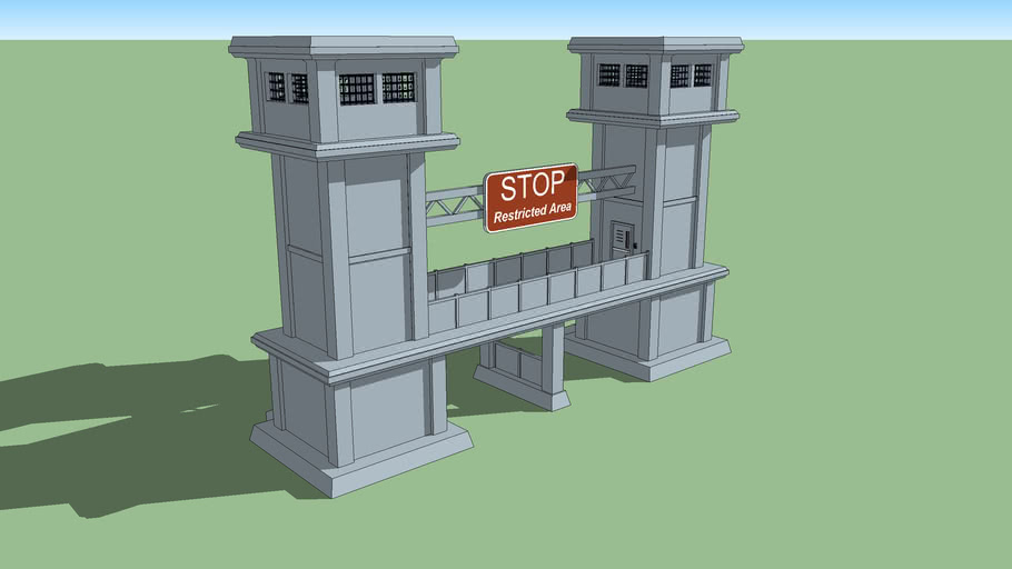 Security Checkpoint II | 3D Warehouse