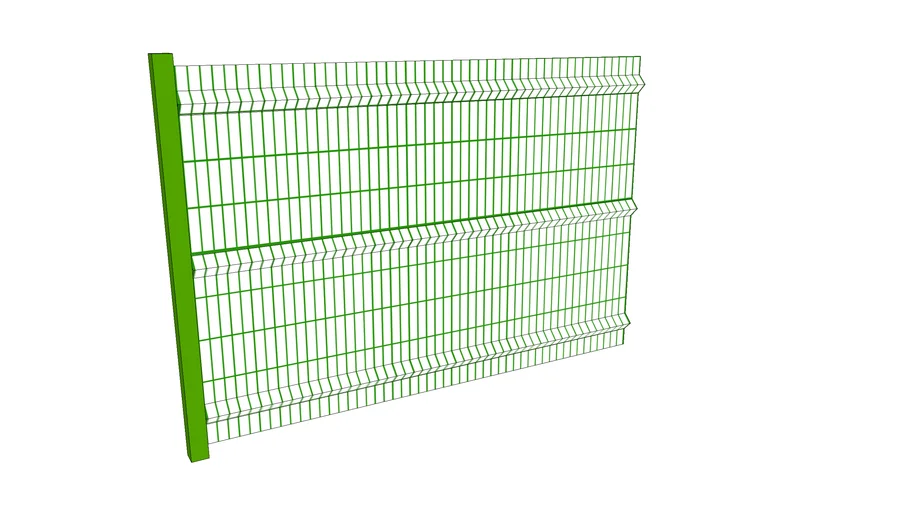 Industrial fence | 3D Warehouse