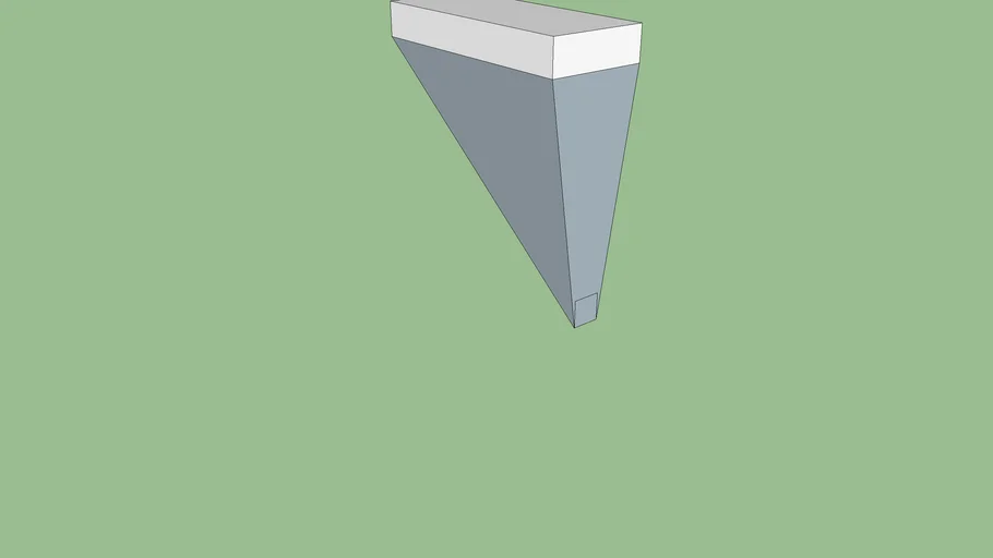 Straight Faced Hopper with 10' gate | 3D Warehouse