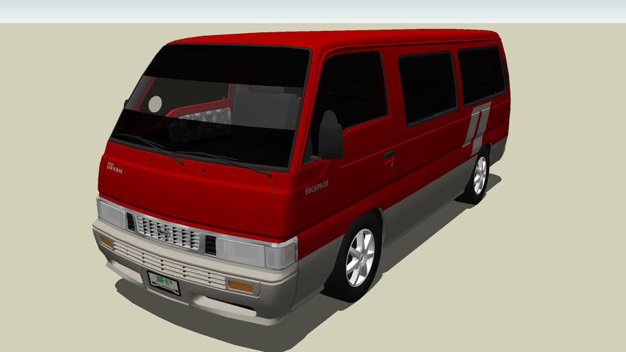 2012 Nissan Urvan Escapade | 3D Warehouse