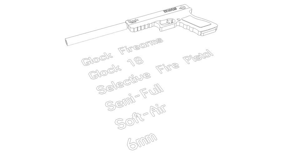 Glock 18 | 3D Warehouse