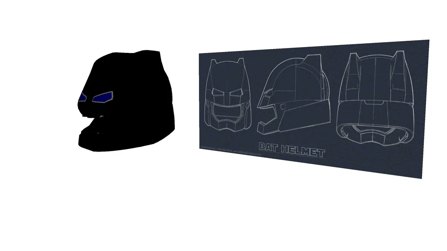 Bat helmet | 3D Warehouse