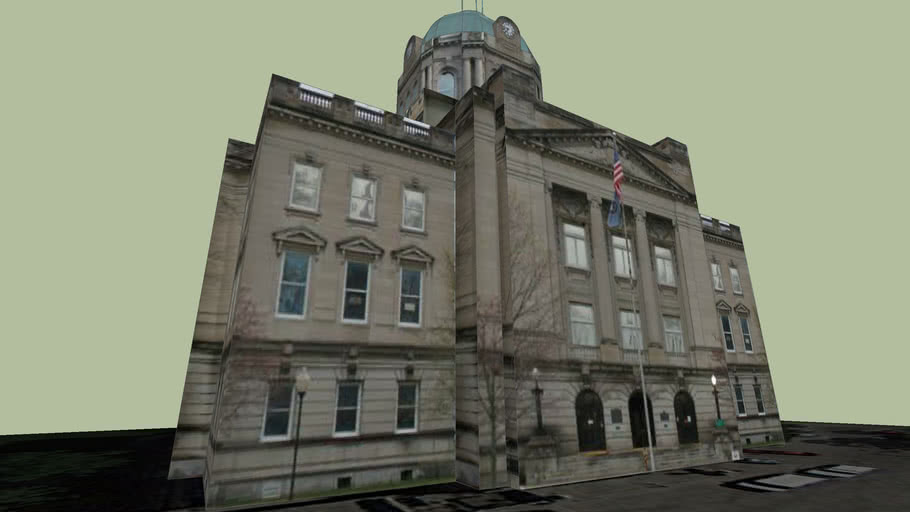 Kankakee County Courthouse | 3D Warehouse