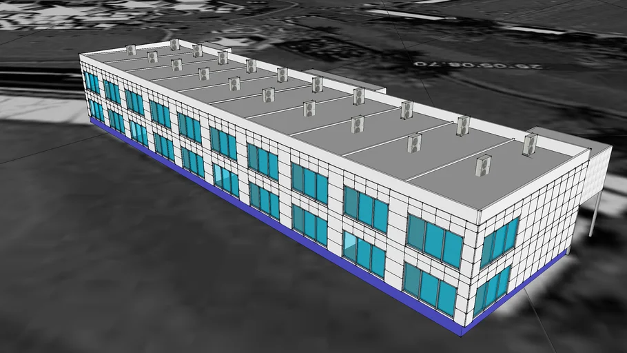 Emirates golf club, hospitality building. built by Spacemaker LLC | 3D ...