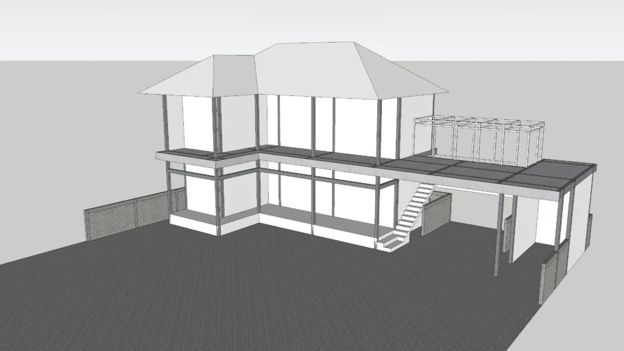 lokasi pondok ada di cerme sugihan | 3D Warehouse