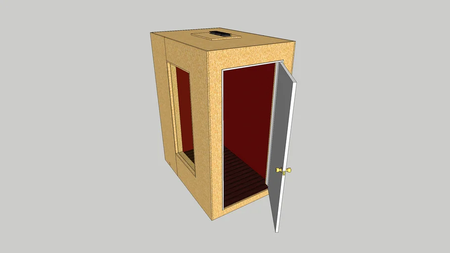 Temporary Vocal Booth | 3D Warehouse