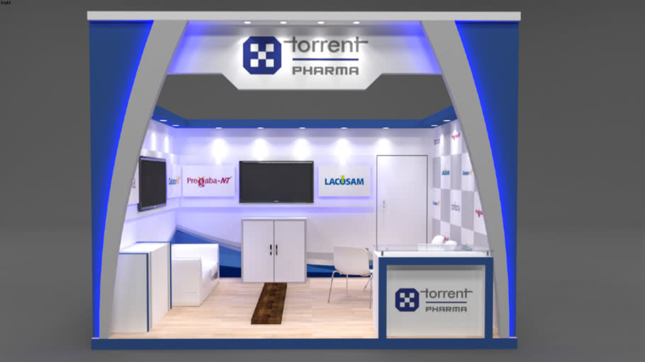 Torrent IANCON Stall Design. | 3D Warehouse