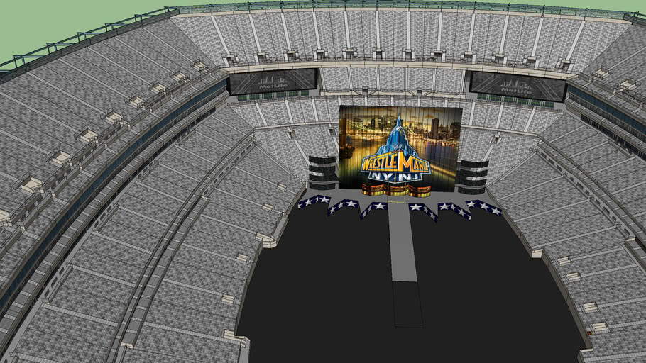 wrestlemania 29 concept stage | 3D Warehouse