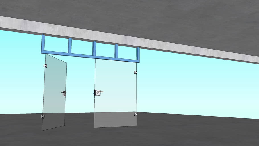 Dinteles para puertas de vidrio | 3D Warehouse