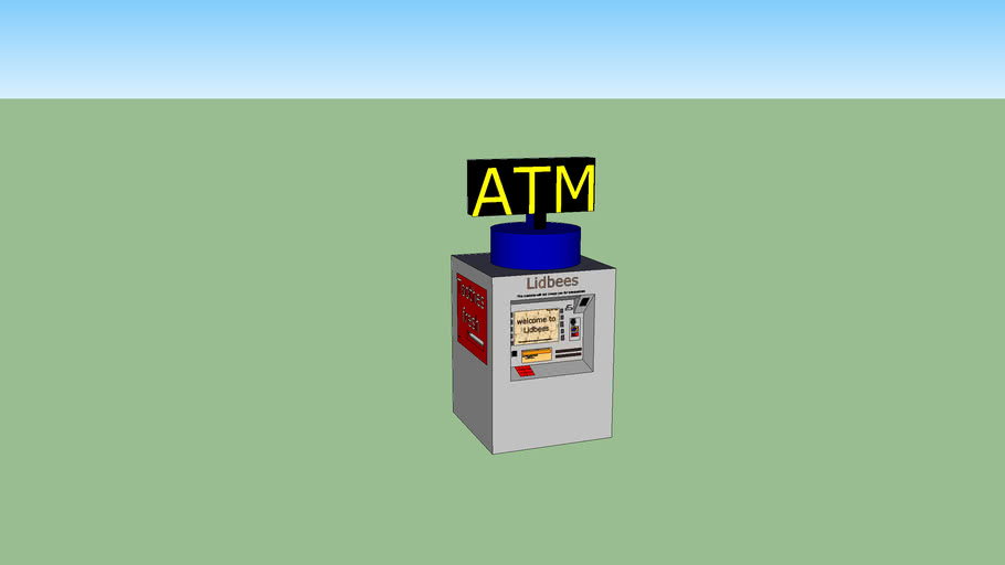 ATM,Cash machine | 3D Warehouse