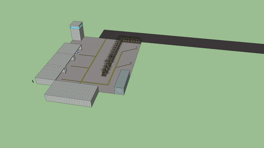 Small Airport | 3D Warehouse