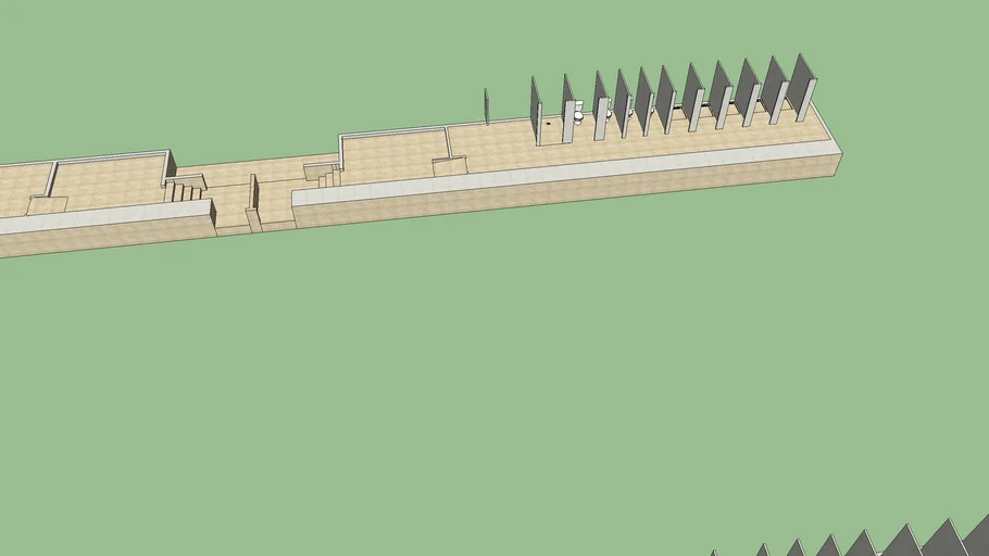 baños fronton | 3D Warehouse