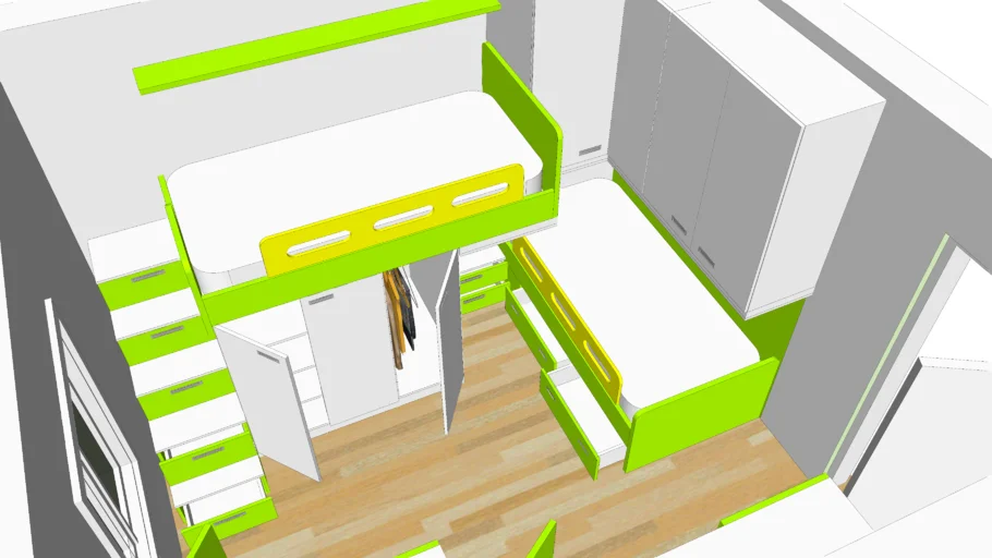 bedroom for kids | 3D Warehouse