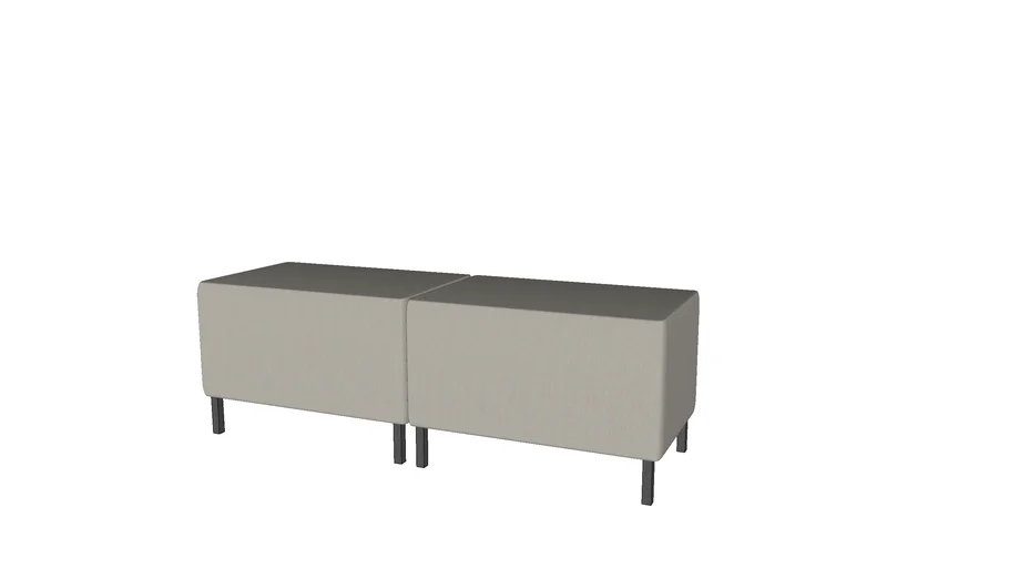 Cushion Bench | 3D Warehouse