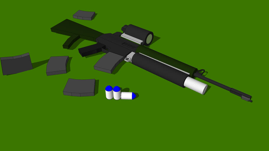 Custom M16A2 | 3D Warehouse