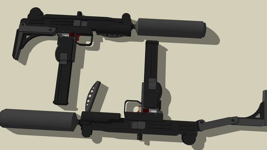 UZI MK4 SMG | 3D Warehouse