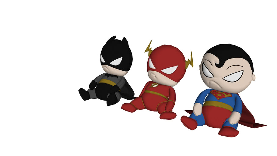 toys super heroes | 3D Warehouse