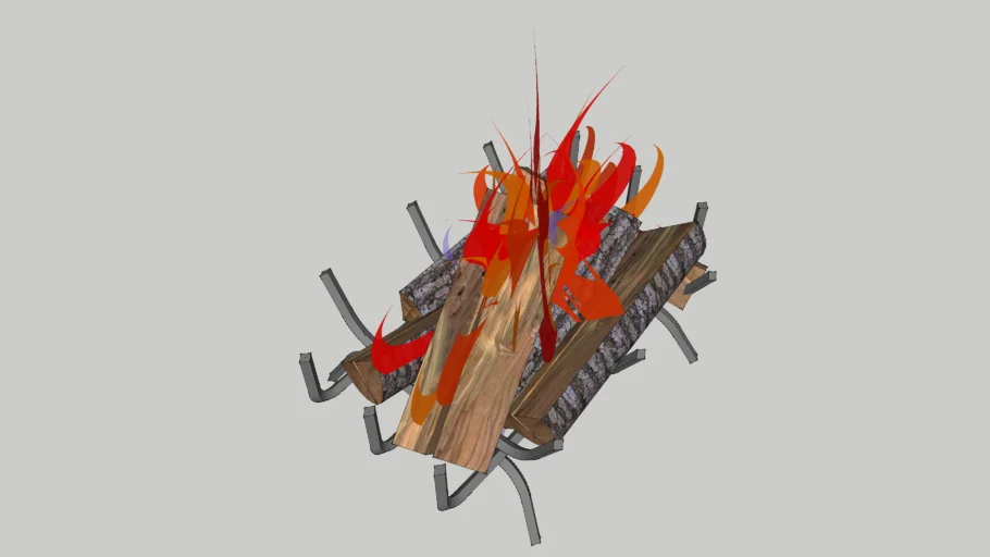 Fireplace Log Set | 3D Warehouse