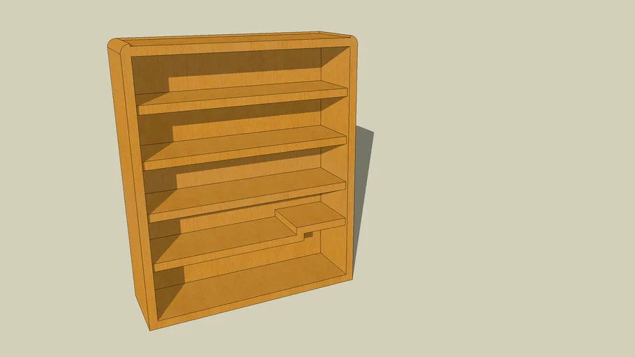 Bookshelf | 3D Warehouse