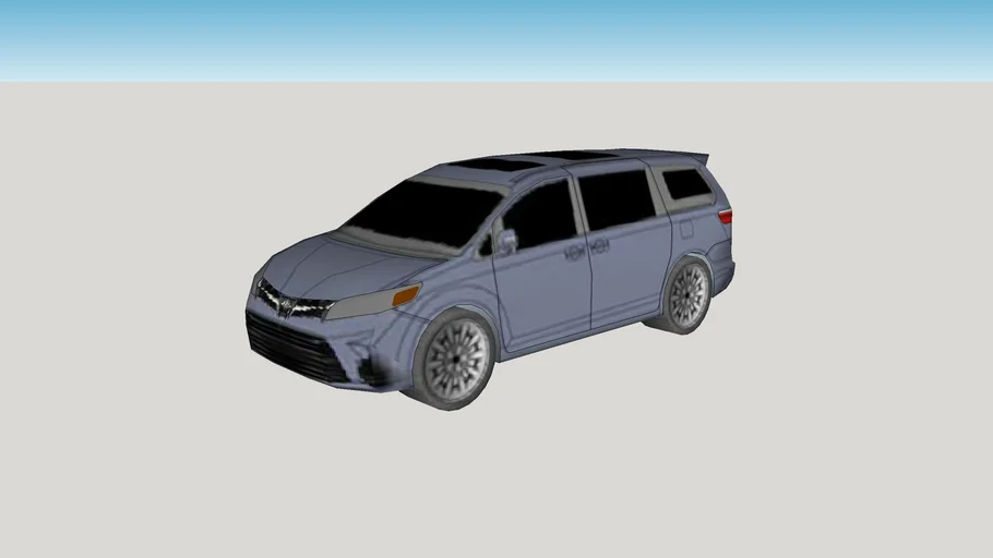 2018 Toyota Sienna | 3D Warehouse
