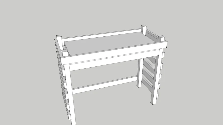 Loft bed | 3D Warehouse